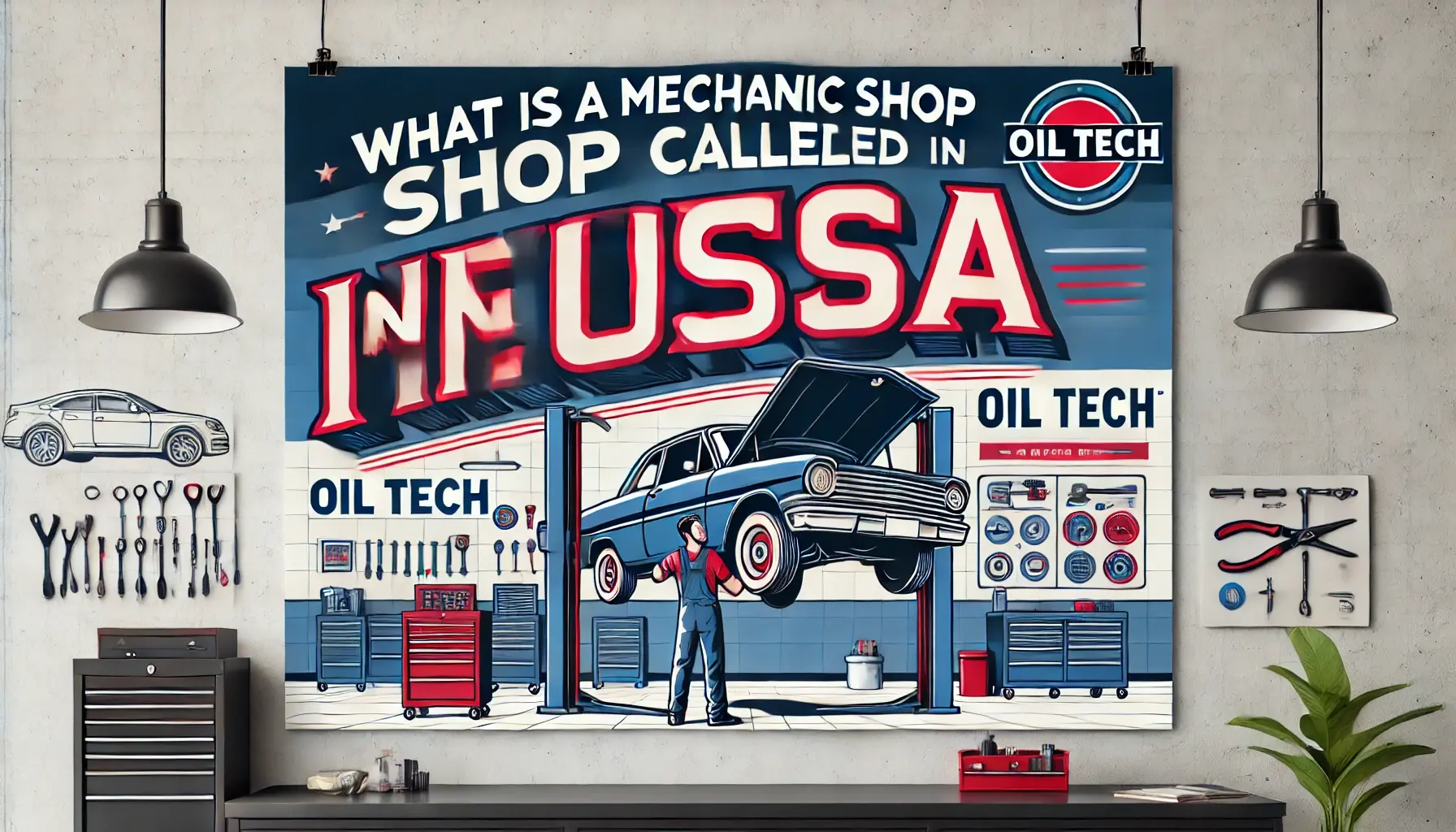 What is a Mechanic Shop Called in the USA?